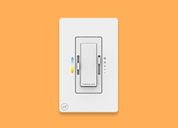 Dim to Warm Wall Switch | AmbienTech | Tunable White & Dimming Control