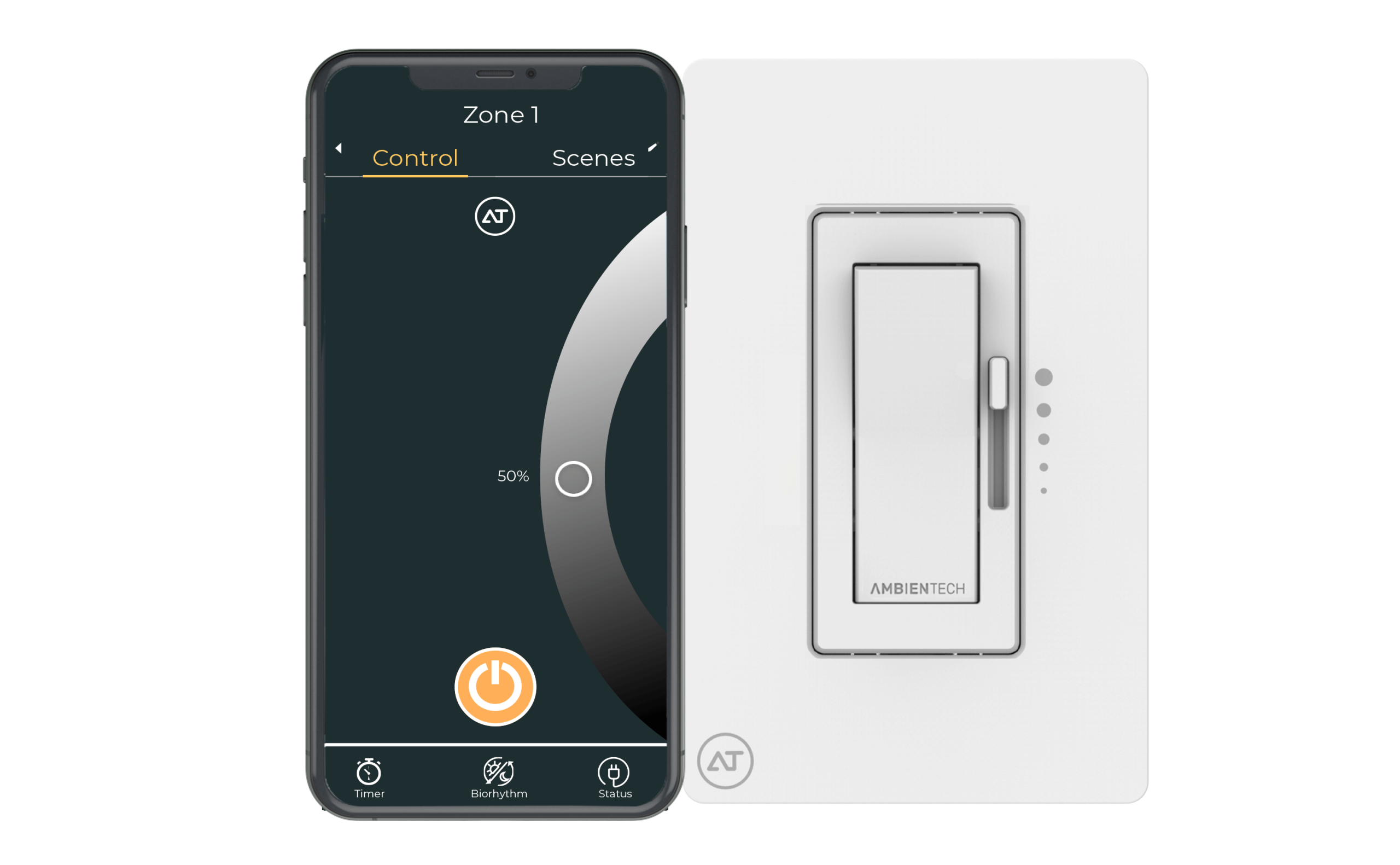 Dimmer Wall Switches | AmbienTech | Dim to off